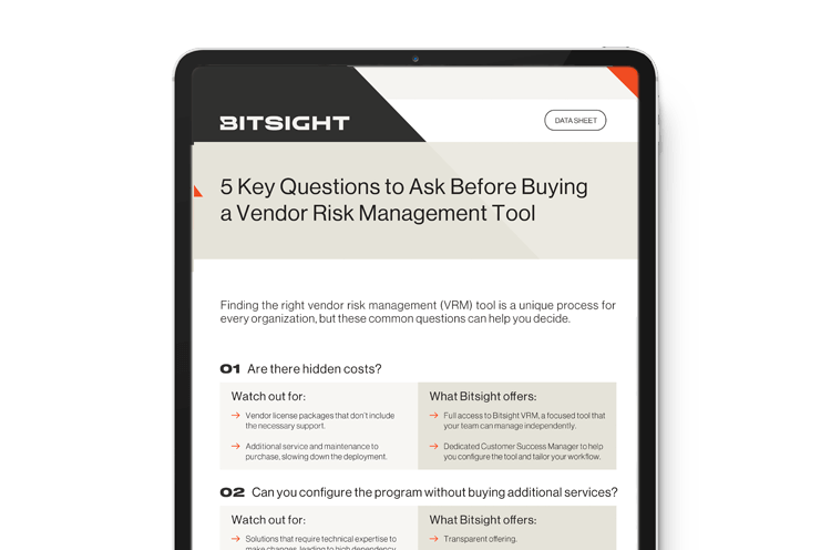 Five Key Questions for Buying a VRM Tool | Bitsight